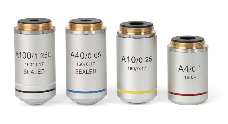 SWIFT M3600 Achromatic Objectives – Motic Swift Line